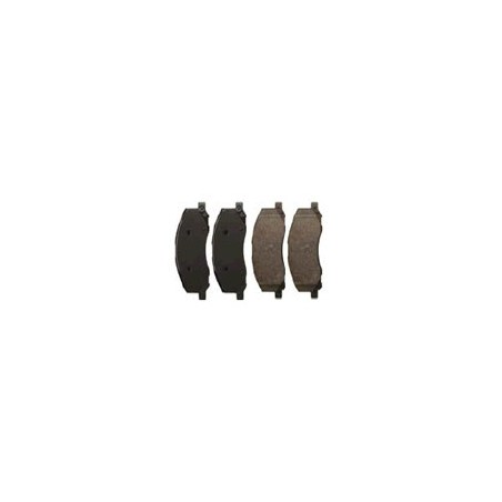 Brake pad set Front axle
